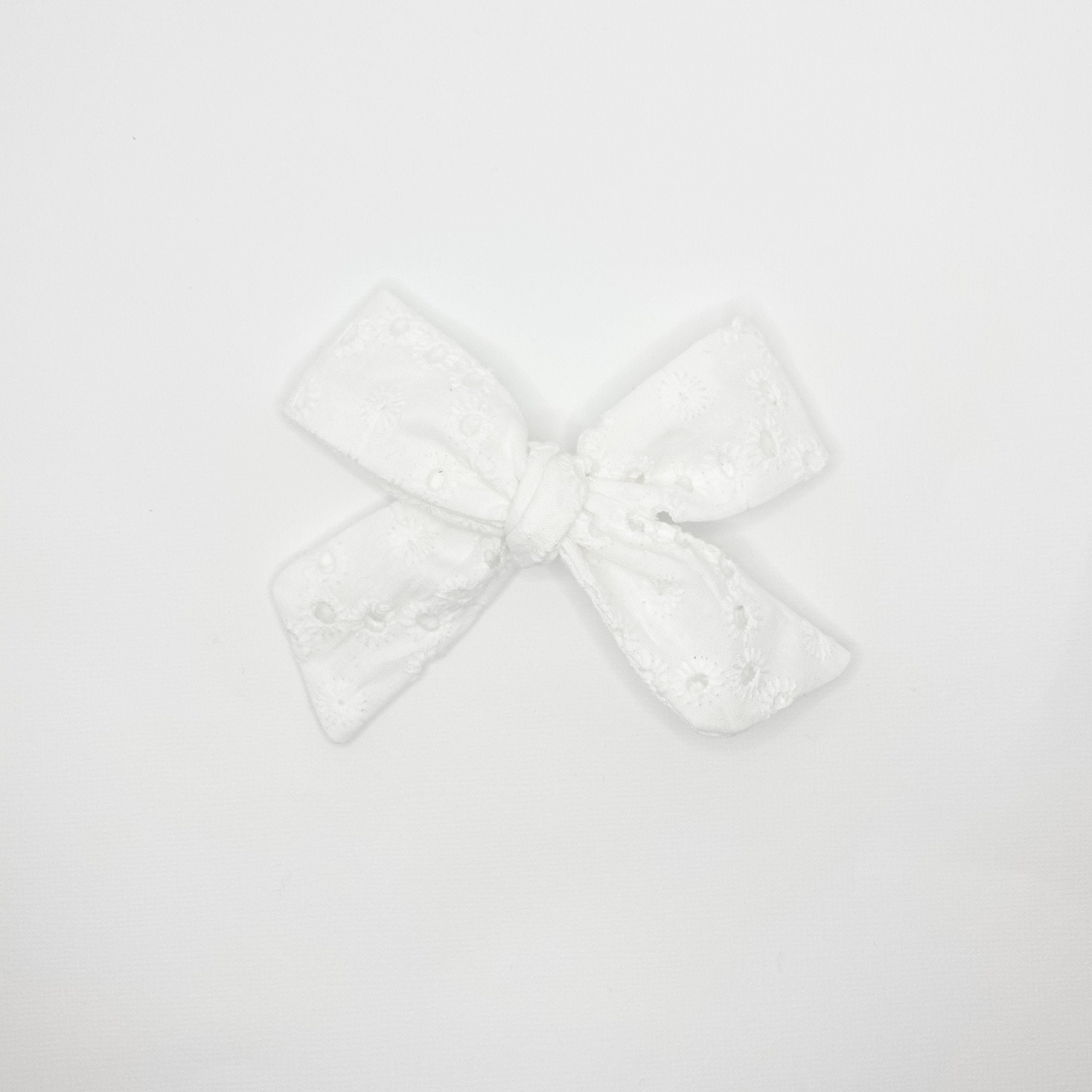 Lace bow lace hair bow spring bow spring hair bow easter | Etsy