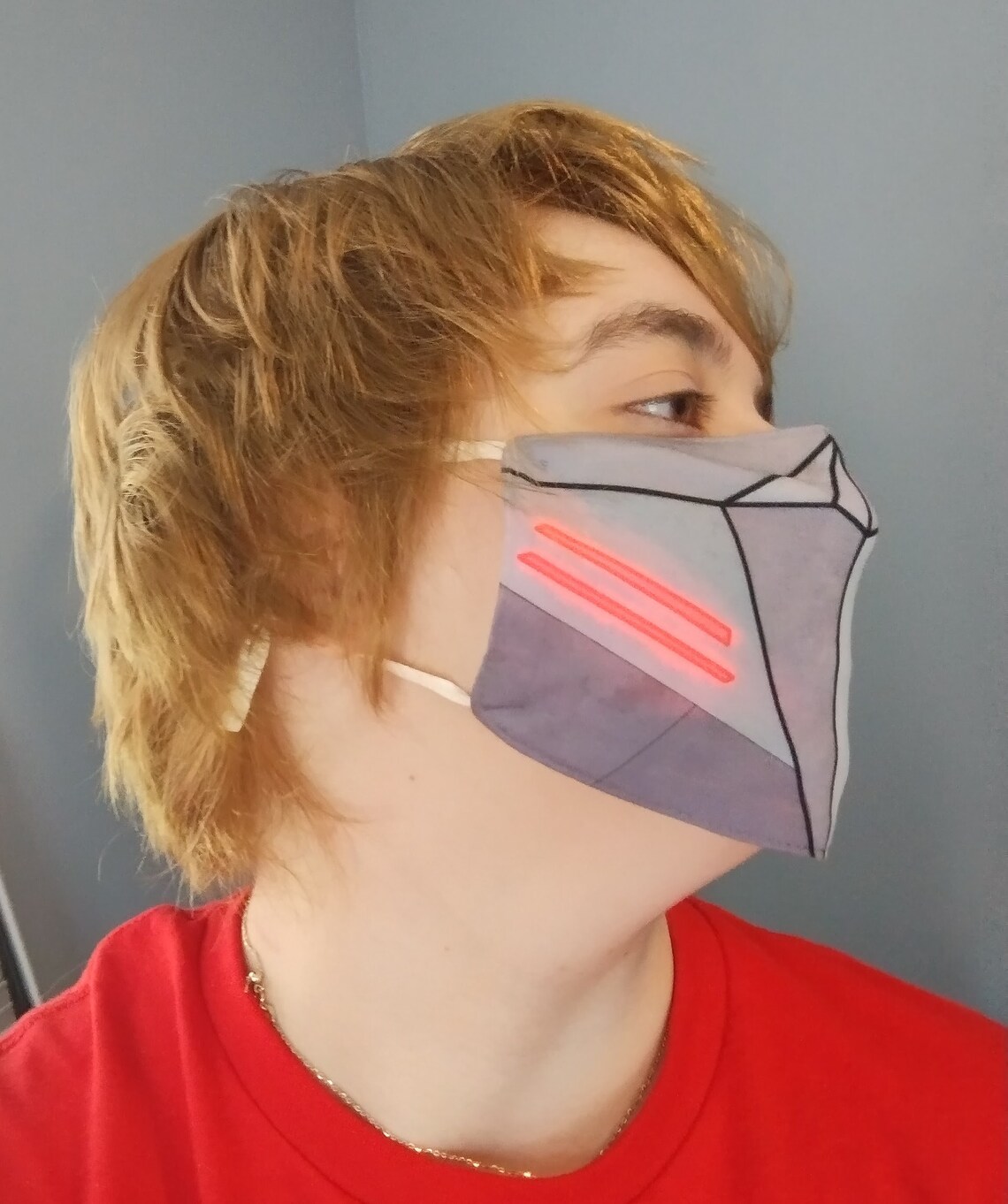 Generation Loss Ranboo Inspired Face Mask Genloss - Etsy