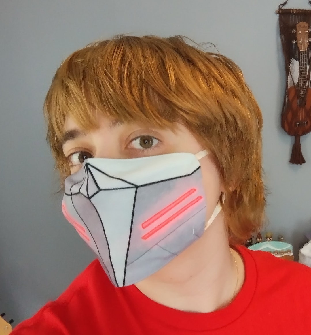 Generation Loss Ranboo Inspired Face Mask Genloss - Etsy