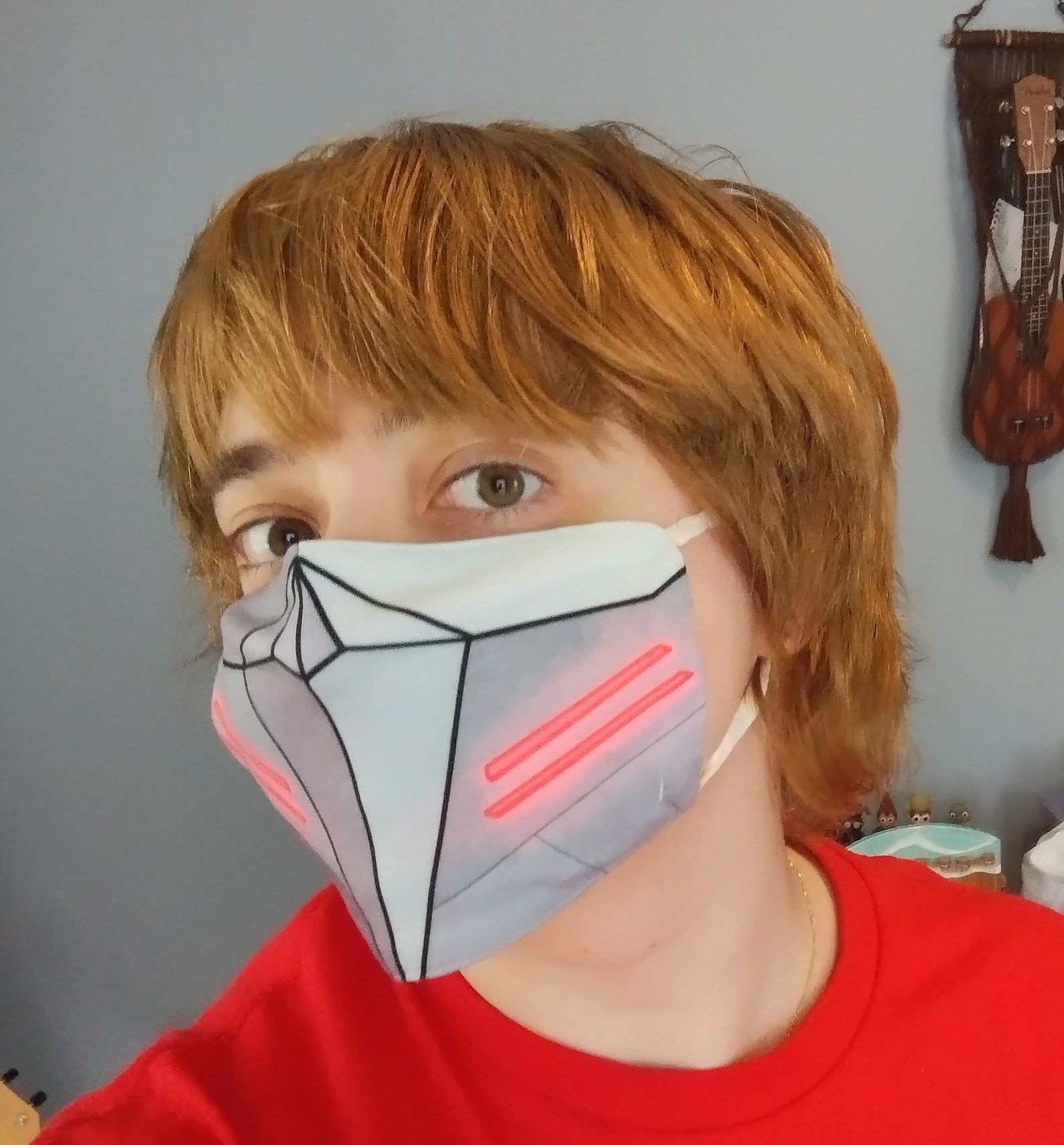 Generation Loss Ranboo Inspired Face Mask Genloss - Etsy