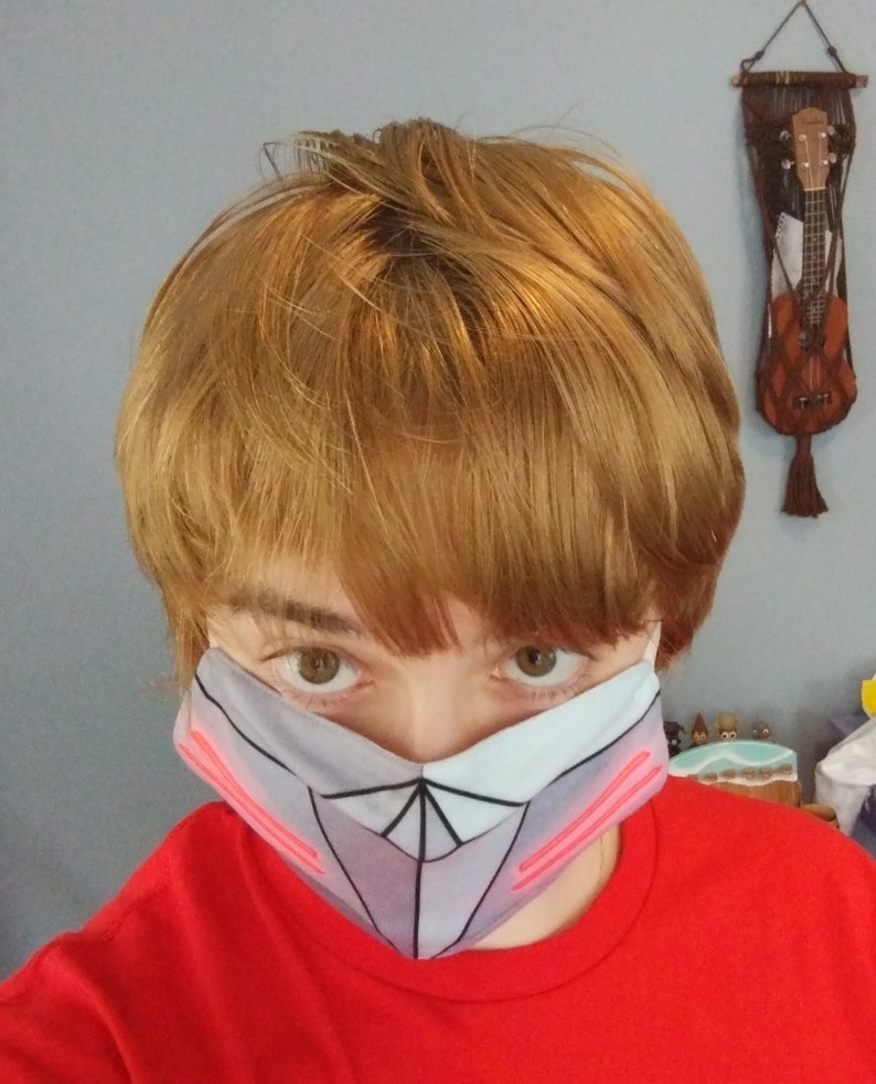 Generation Loss Ranboo Inspired Face Mask Genloss - Etsy