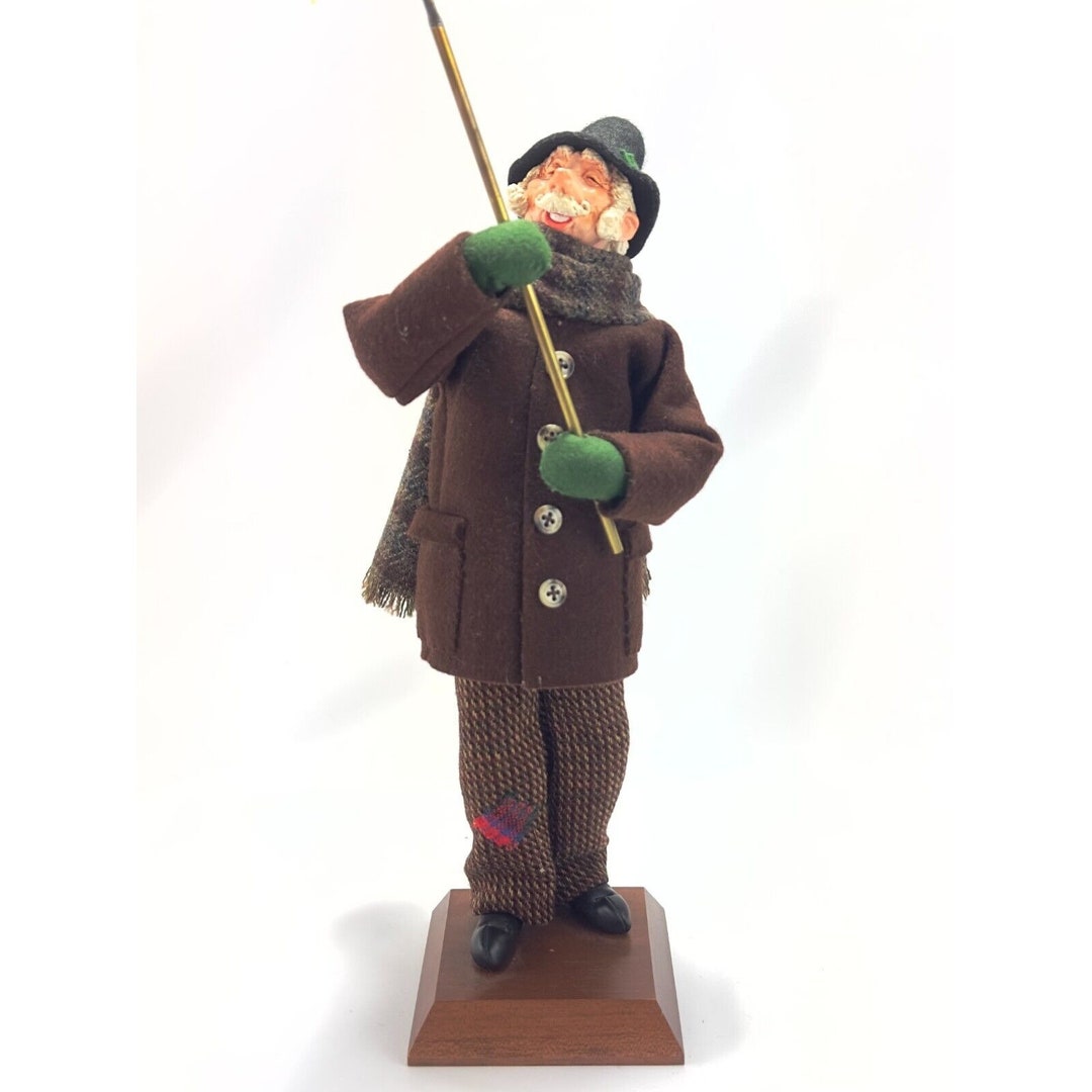 Simpich Character Doll Lamplighter Victorian Christmas Caroler - Etsy