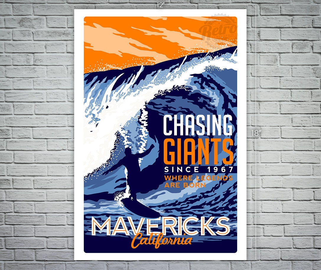 Chasing Mavericks Poster