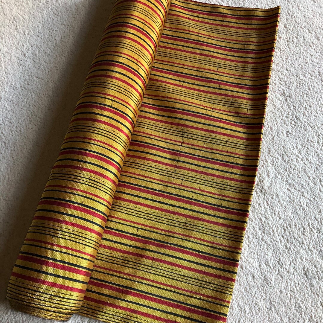 Gold Red & Black 6 Meter Roll of Japanese Vintage - Etsy