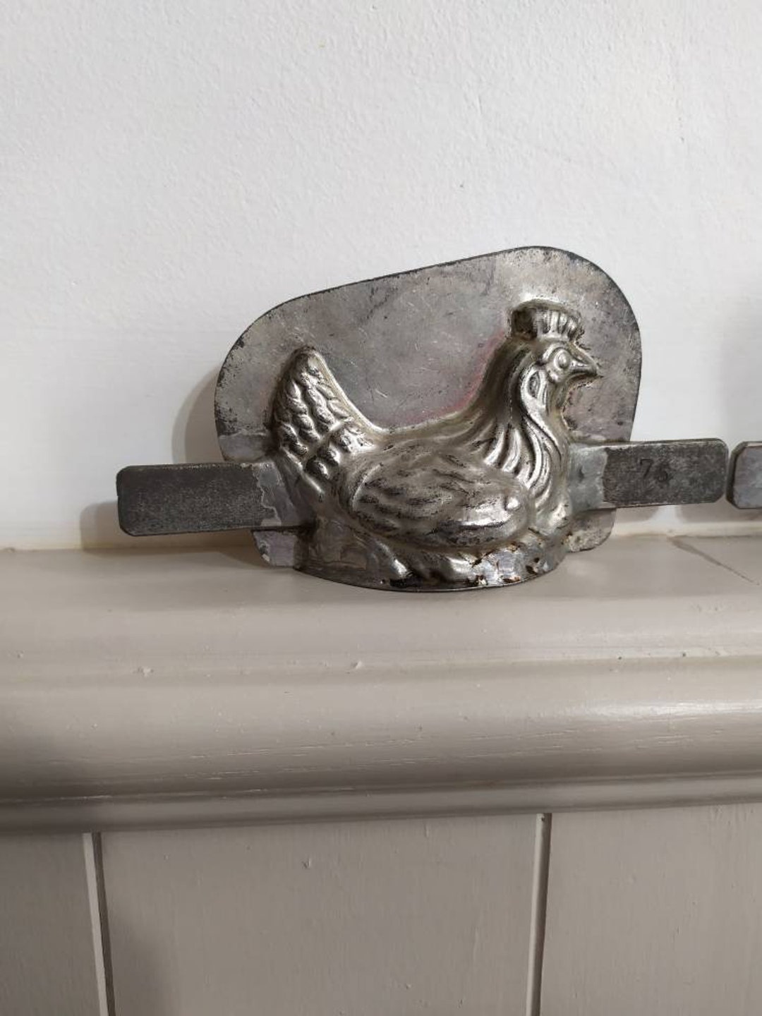 Vintage French Letang & Fils Hen Chicken 2 Part Chocolate Mold - Etsy