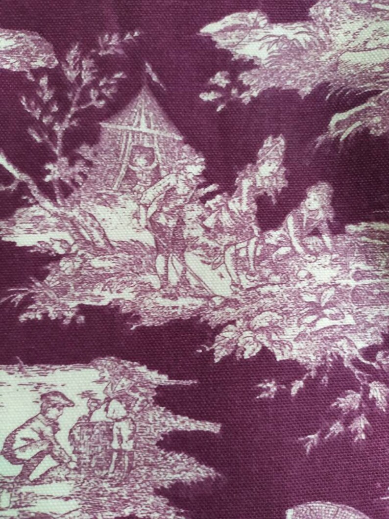 Stunning New French Toile De Jouy Fabric Thévenon Paris - Etsy
