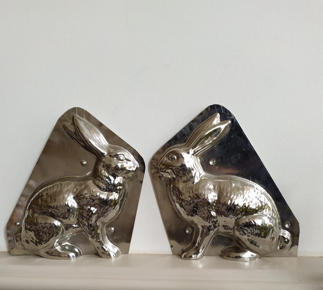 Vintage French Bunny Rabbit Chocolate Mold: Easter Baking Collector - Etsy