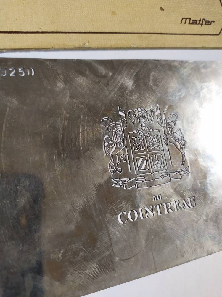 Rare French Vintage Copper Icing Stencil Cointreau French - Etsy Australia
