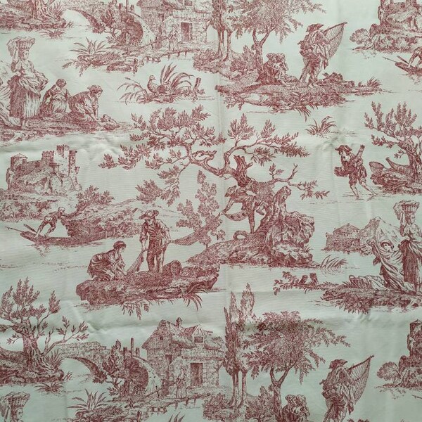 Toile Curtains - Etsy