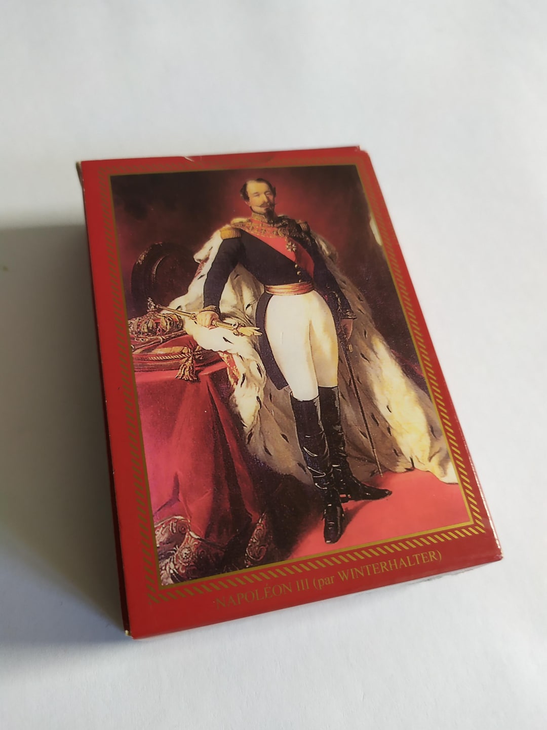 Vintage Napoleon III Playing Cards Made in France, Napoleon III, Unique ...