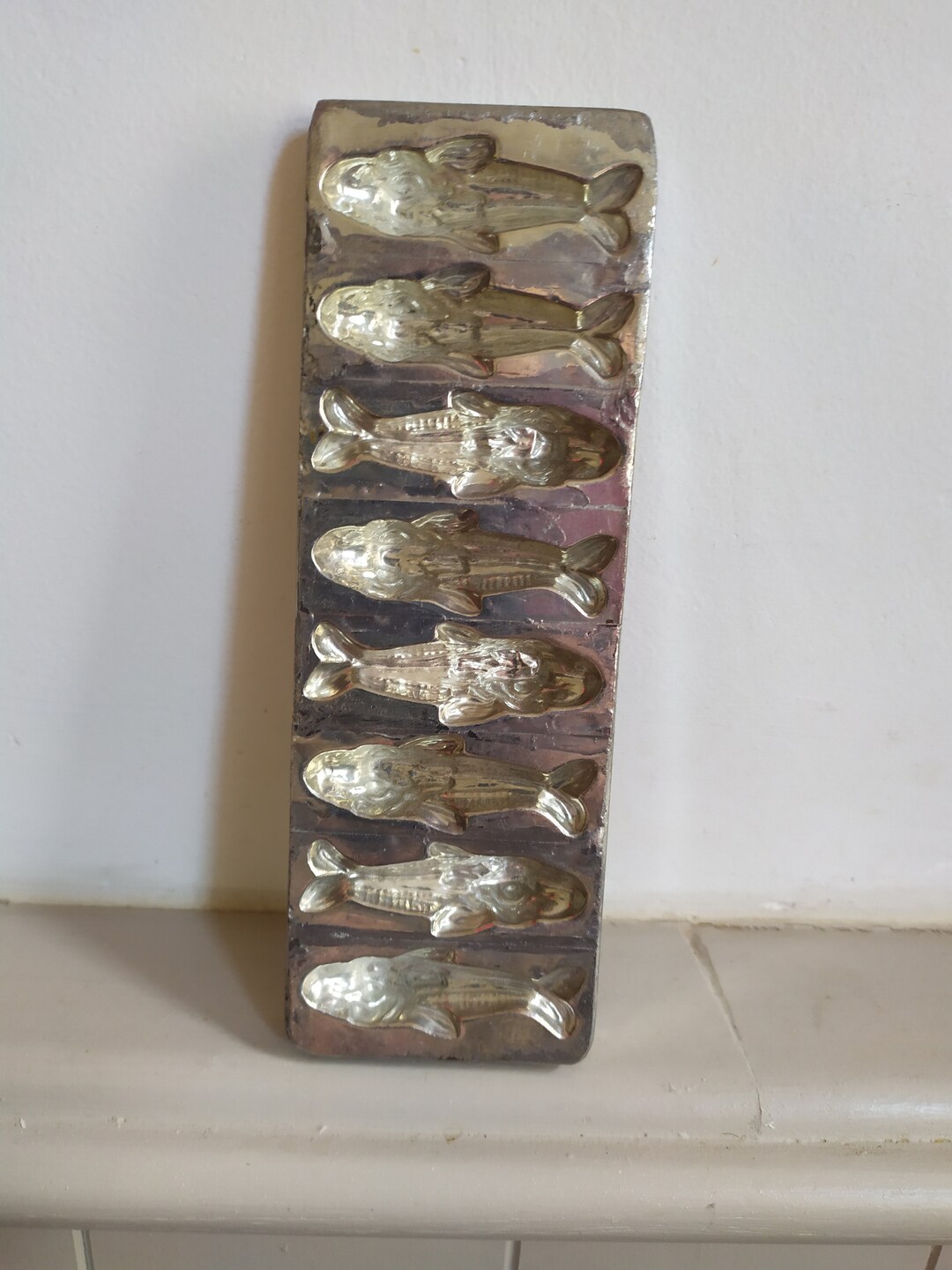 Vintage French Fish Chocolates Mould, Matfer France Vintage Chocolates ...