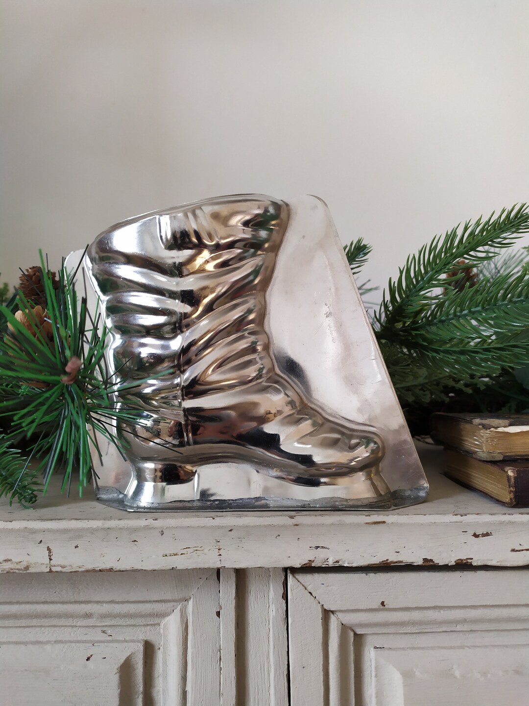 Vintage French Christmas Santa Boot Chocolate Mold 11 Cm / - Etsy