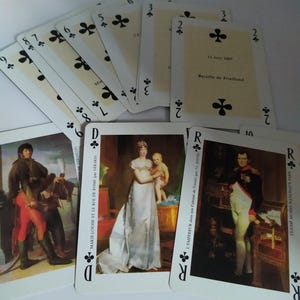 Vintage Napoleon Bonaparte Playing Cards, Made in France, Based on ...