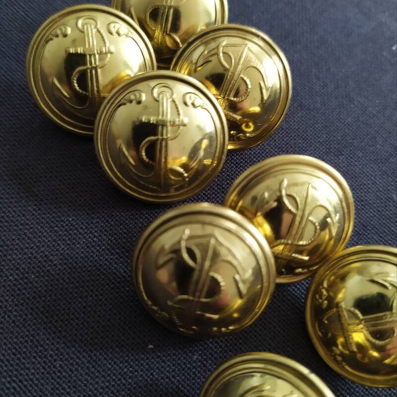 Brass Buttons - Etsy