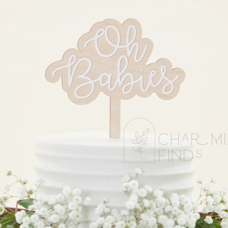 Baby Cake Topper - Etsy