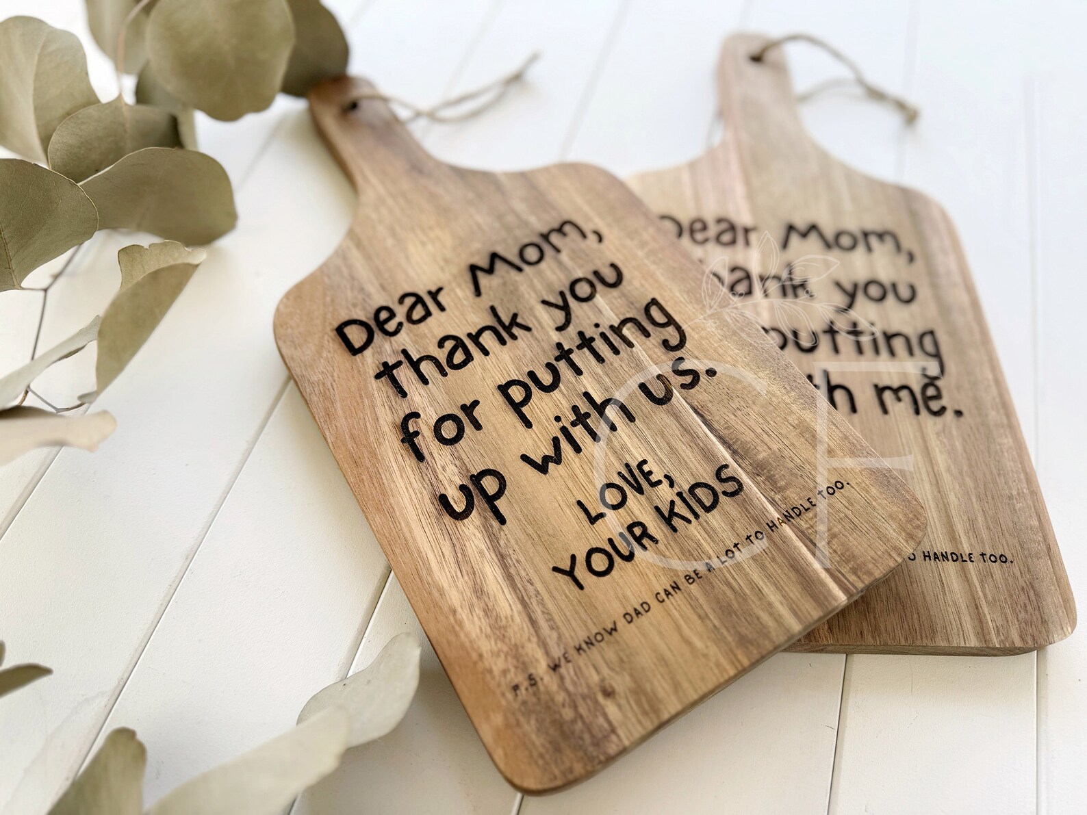 Dear Mom Thank You Board | Funny Mom | Sentimental Mom | Cutting Board ...
