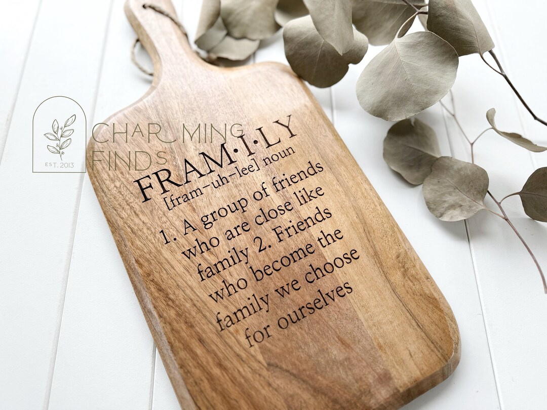 Acacia Saying Cutting Board | Hostess Tray | Party Tray | Hostess Gift ...