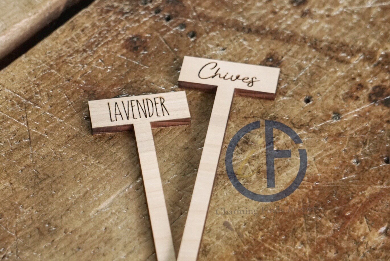 Set of Plant Markers Potted Plant Sign Herb Marker Plant - Etsy