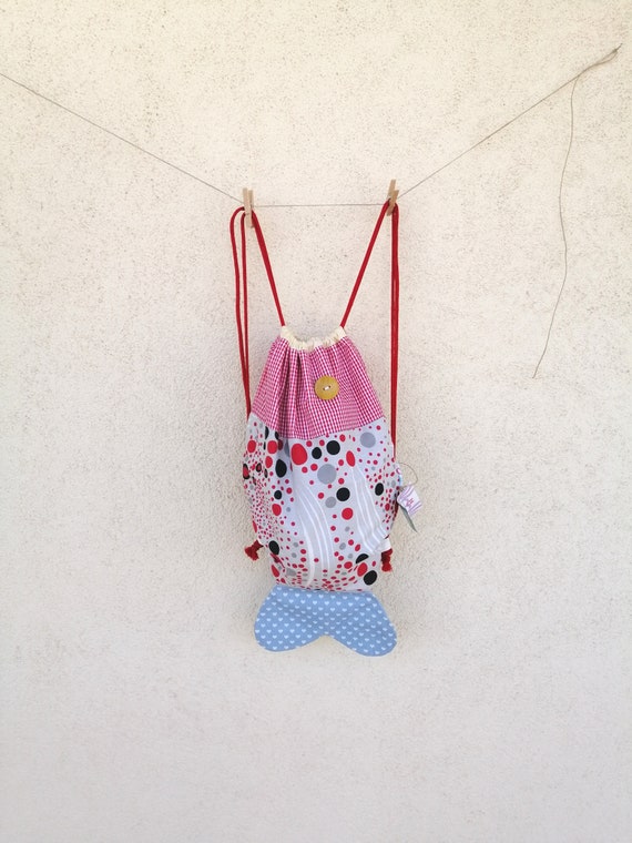 Fish Shape Kids Backpack Back to School Kids Fashion | Etsy