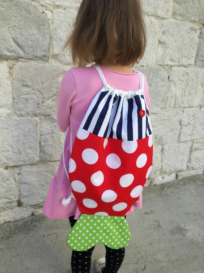 Fish Shape Kids Backpack, Back to School, Kids Fashion - Etsy