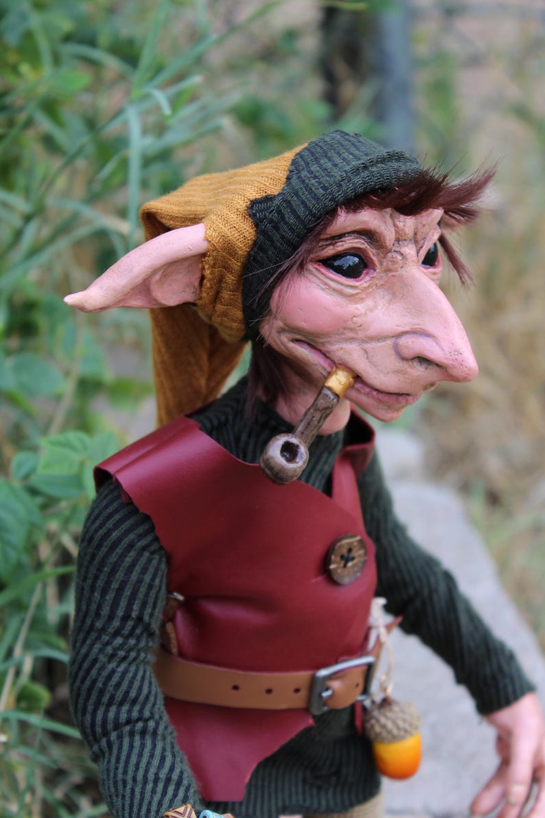Brownie / House Elf Fae Fantasy OOAK Doll - Etsy