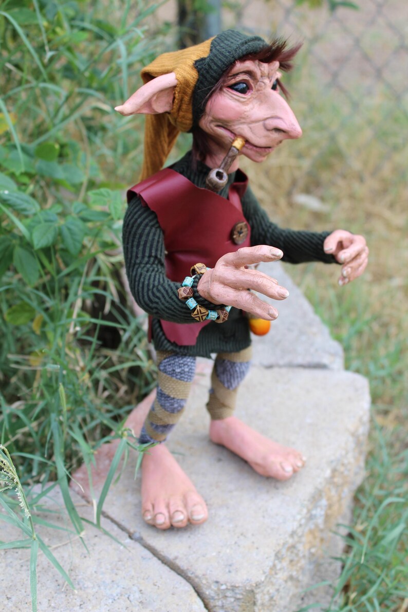 Brownie / House Elf Fae Fantasy OOAK Doll - Etsy