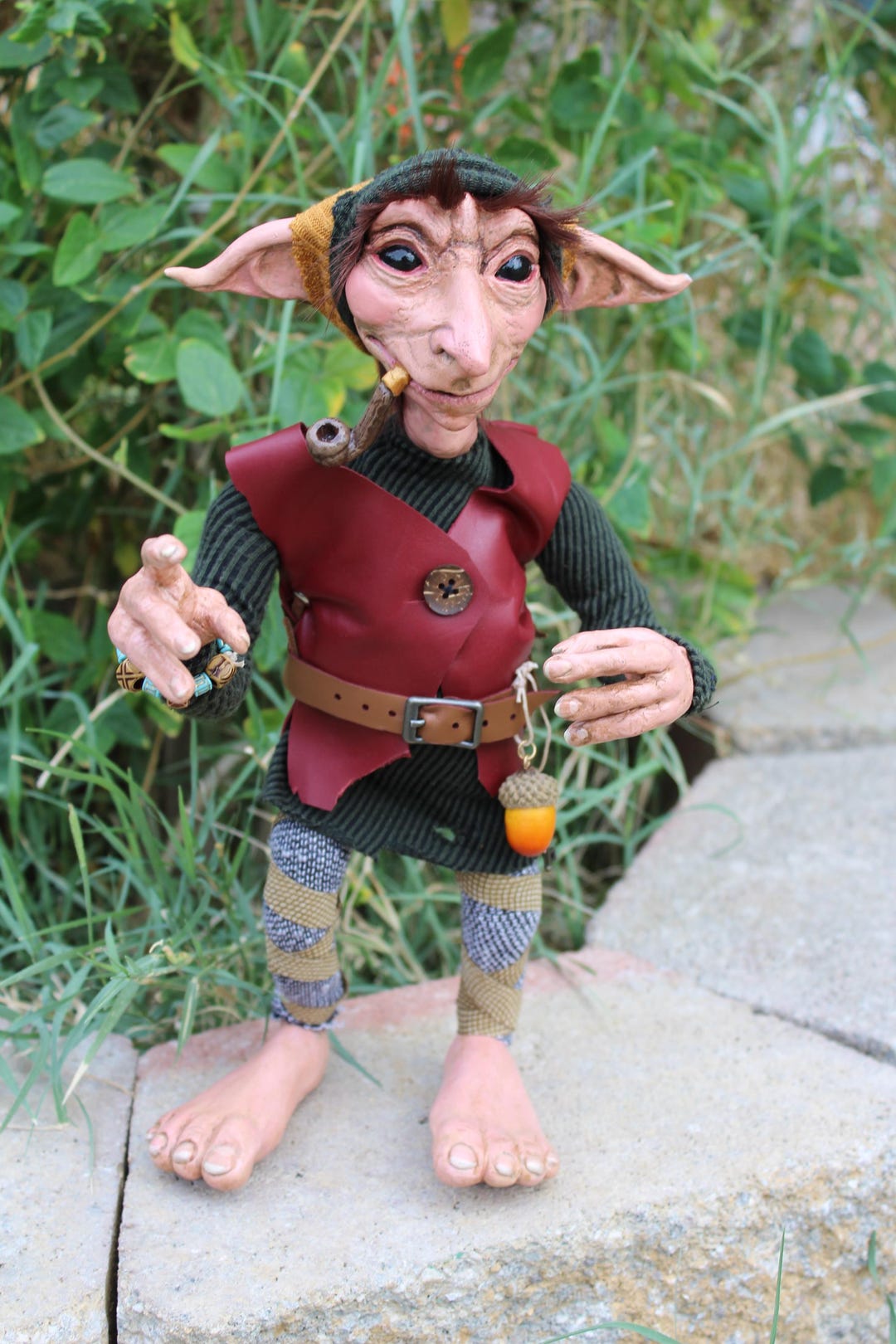 Brownie / House Elf Fae Fantasy OOAK Doll - Etsy