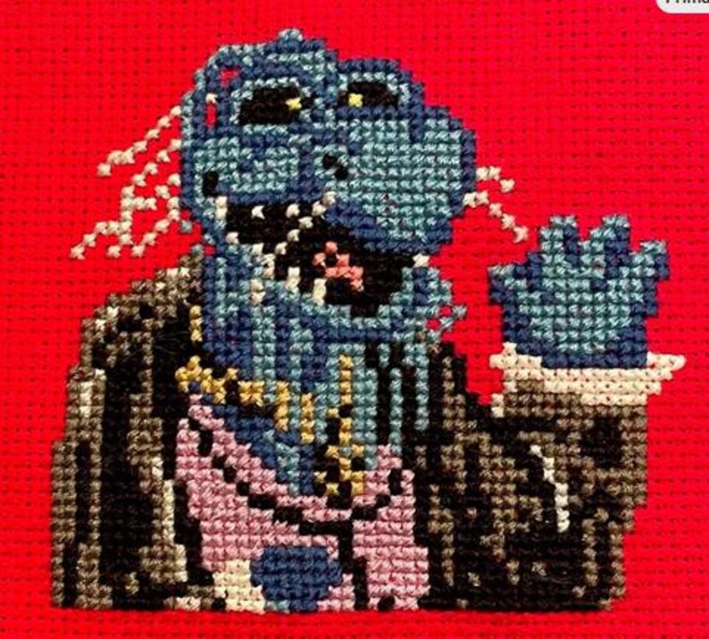 Uncle Deadly Cross-stitch Pattern PDF - Etsy