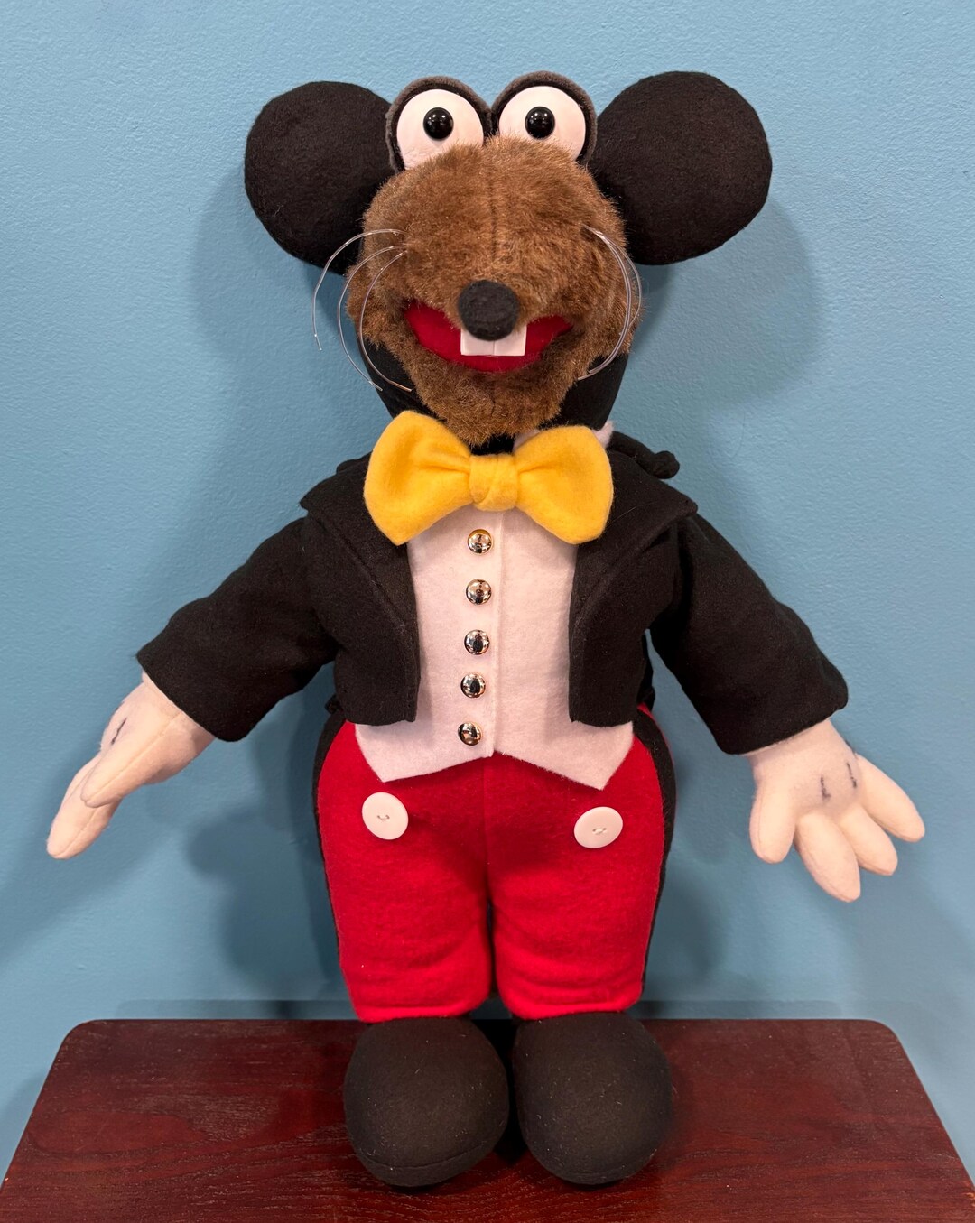 Muppet Vision 3D Rizzo Plush Replica - Etsy