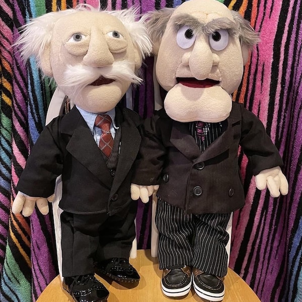 Muppets Statler and Waldorf Plush - Etsy