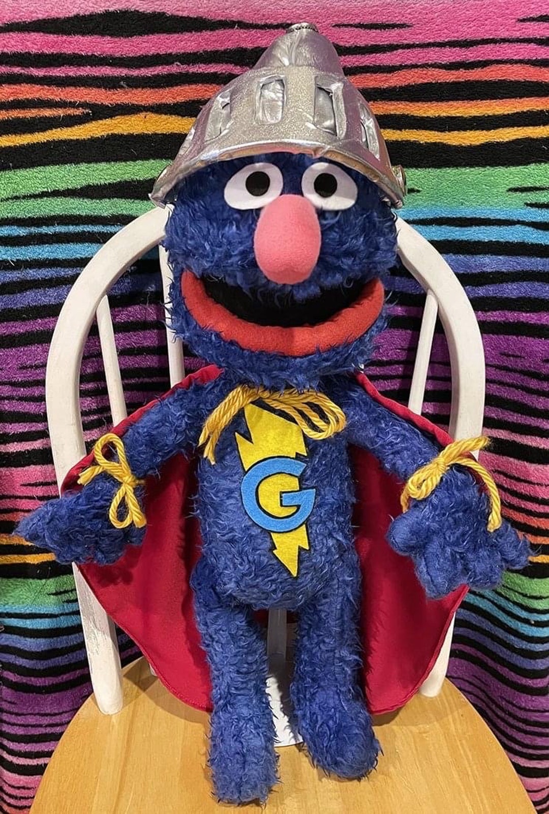 Super Blue Monster Plush Replica - Etsy