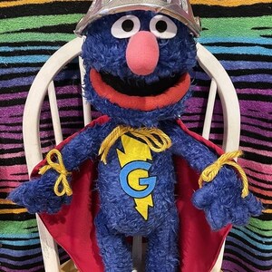 Super Blue Monster Plush Replica - Etsy