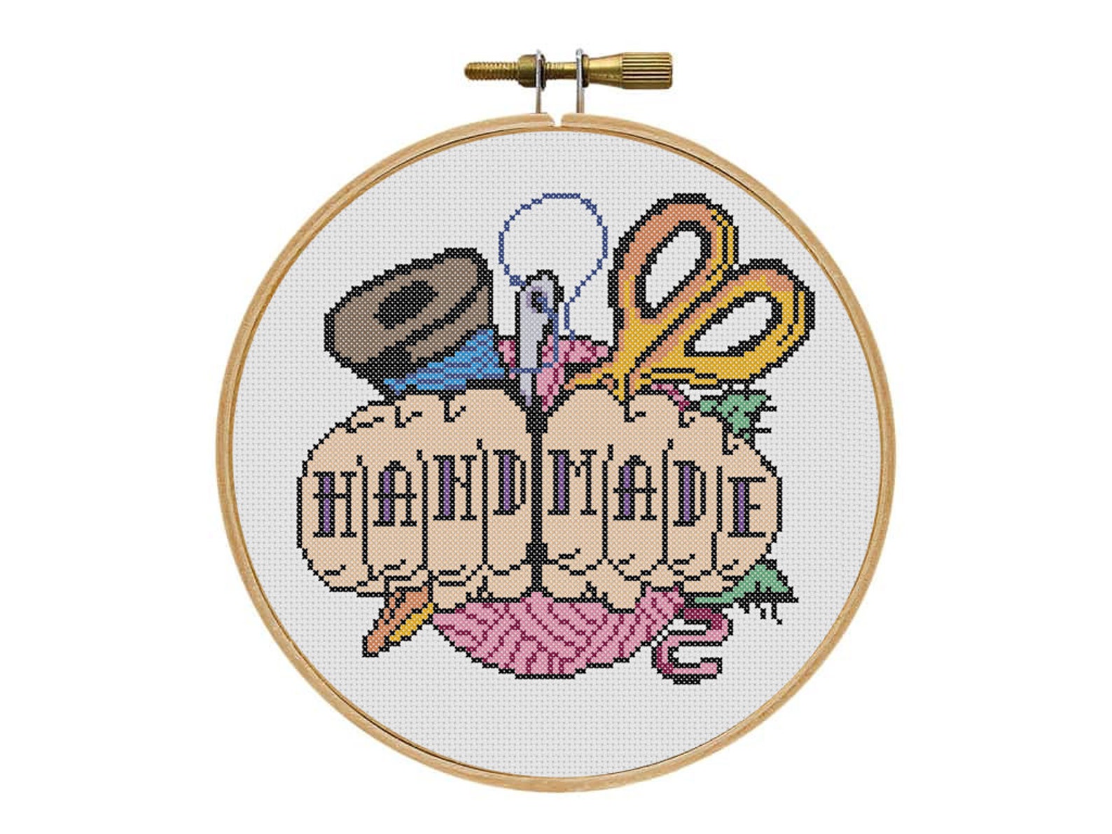 Handmade/crafter Cross-stitch Pattern PDF - Etsy