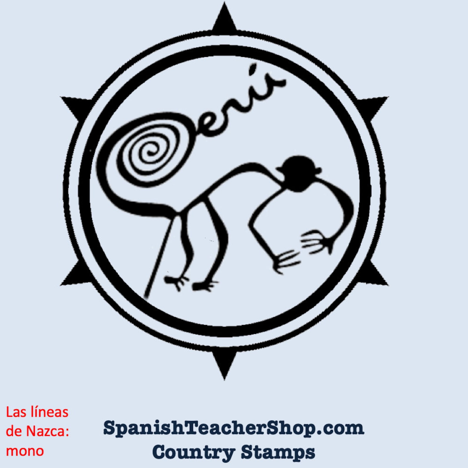 Spanish Speaking Countries Passport Stamp Set 21 - Etsy