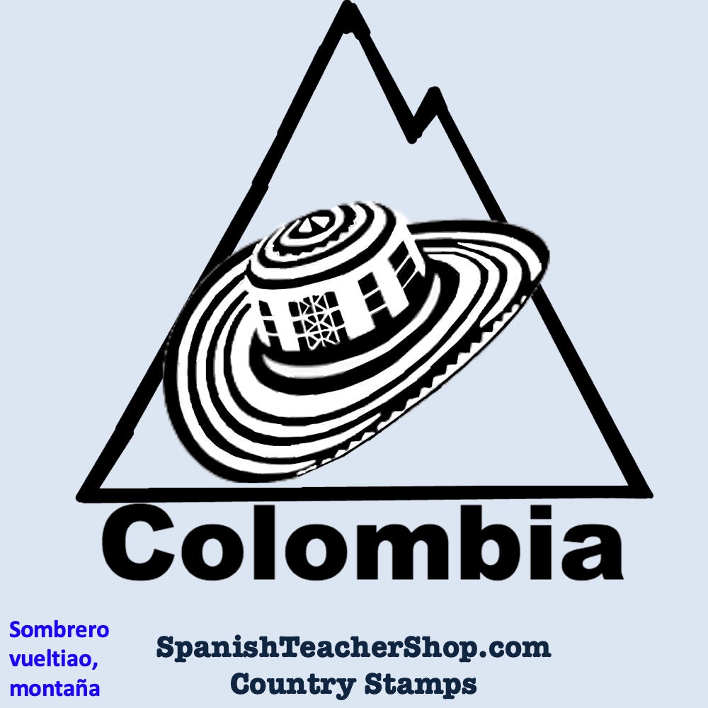 Spanish Speaking Countries Passport Stamp Set 21 - Etsy