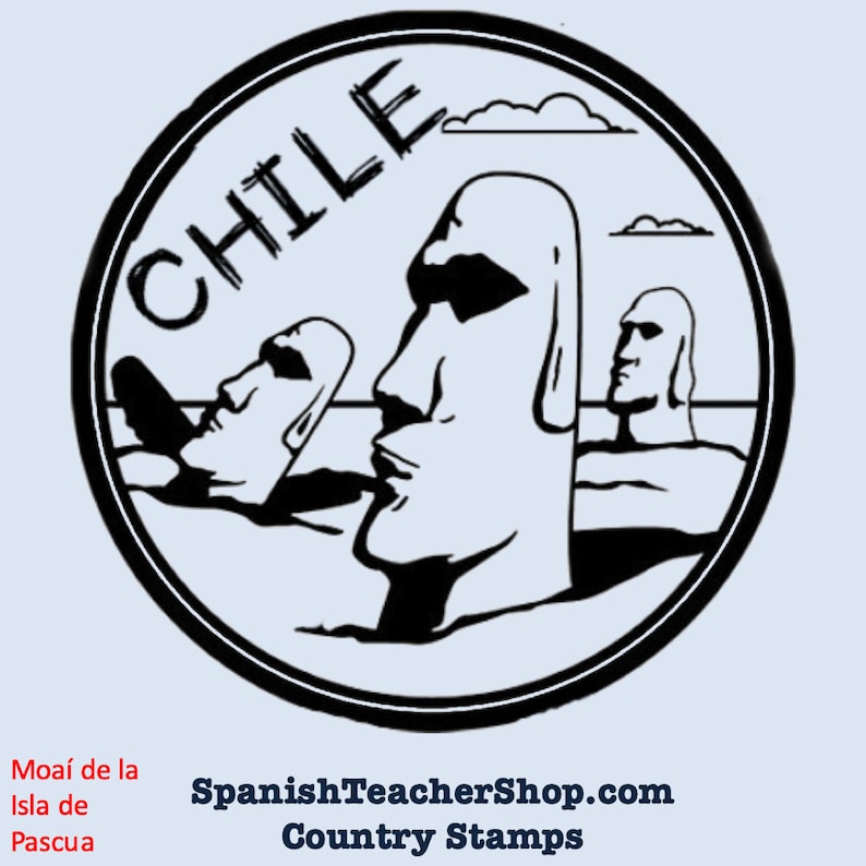 Spanish Speaking Countries Passport Stamp Set 21 - Etsy