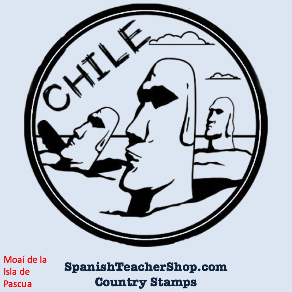 Spanish Speaking Countries Passport Stamp Set 21 - Etsy