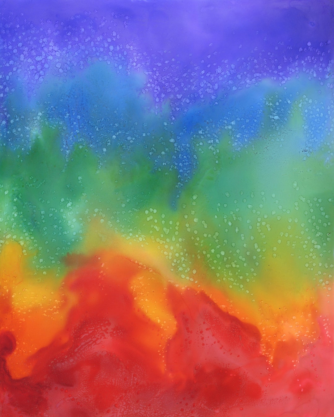 Bonfire - Print-instant Download - Alcohol Ink - Etsy