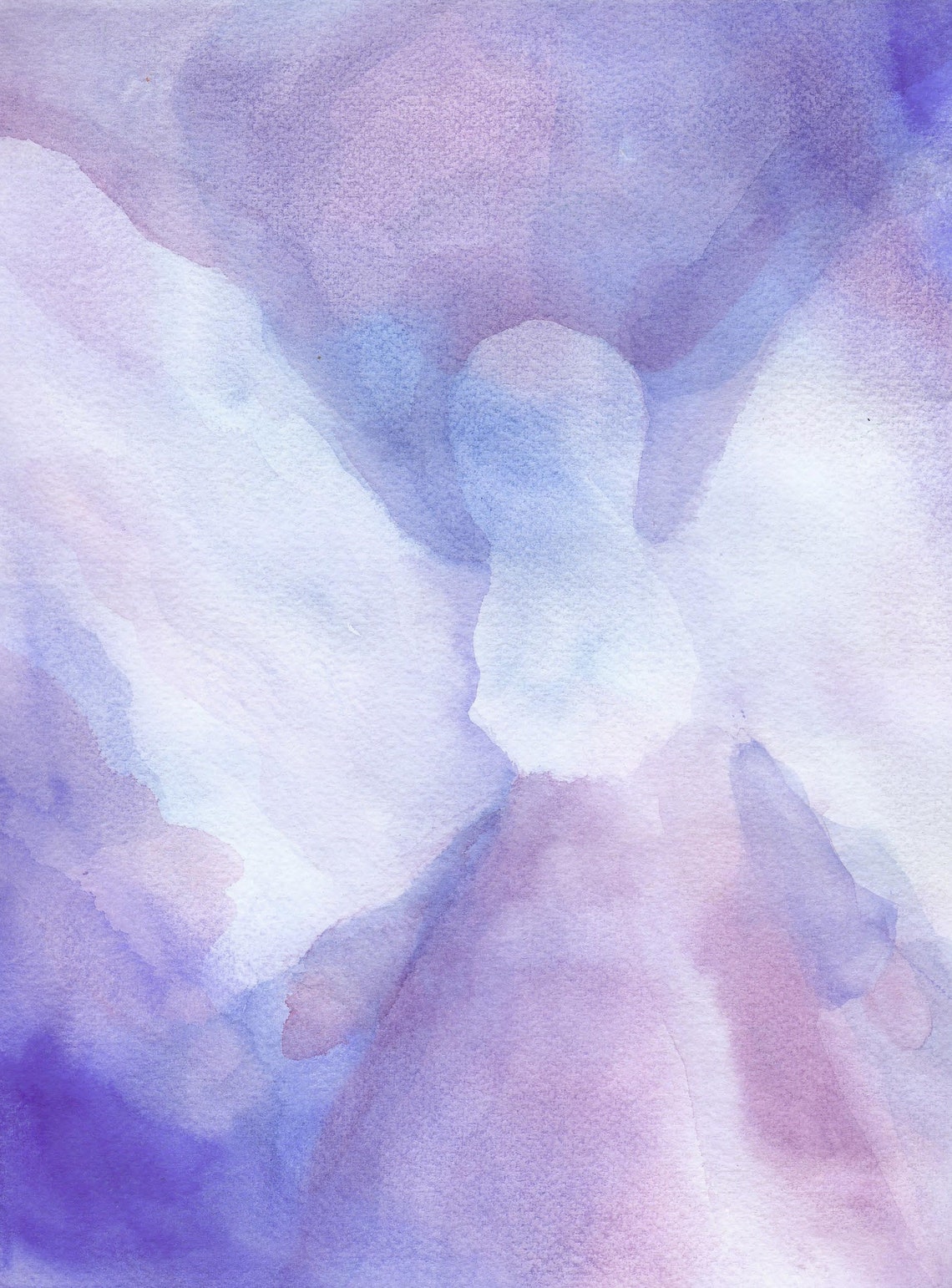 Veiled Angel - Print-instant Download-watercolor Veil Painting - Etsy ...
