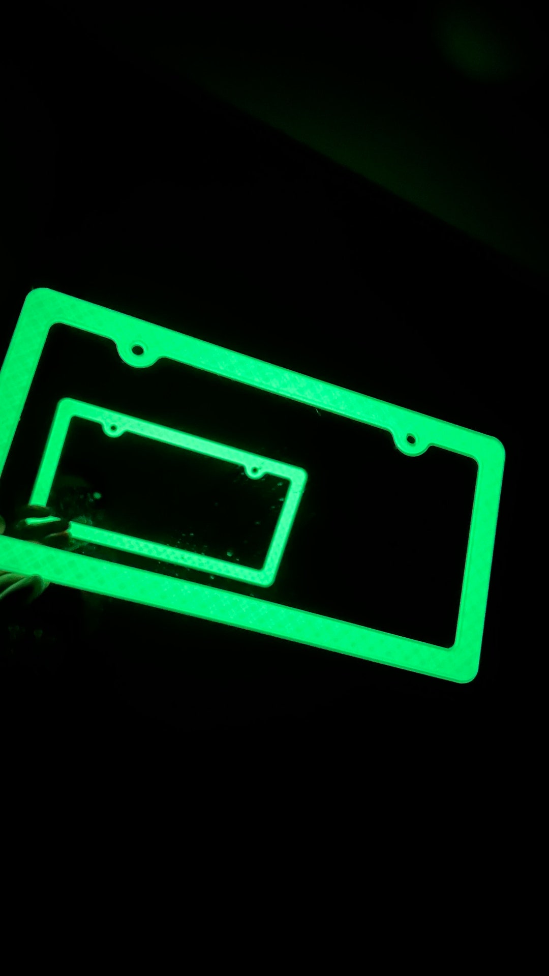 White to Glow in the Dark Illuminated Extra Strong Ultra Lightweight ...