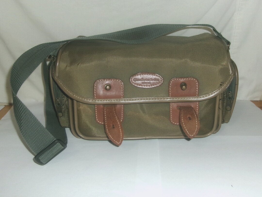 Vintage Audio-technica Nylon Canvas Carry Bag With Zips and Pockets for ...