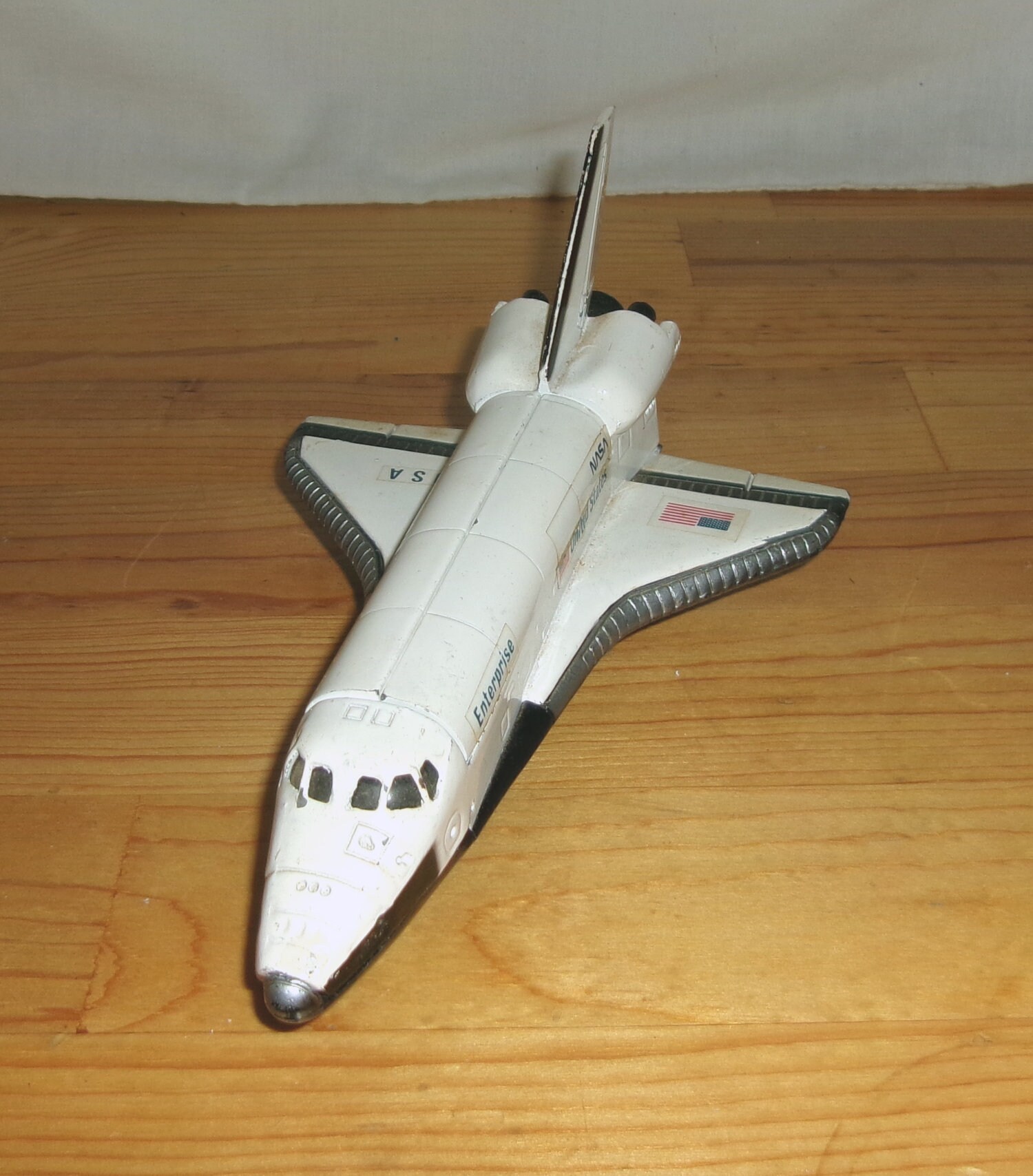 ERTL Diecast Cars Metal Nasa Enterprise Space Shuttle Toy Made in Hong ...