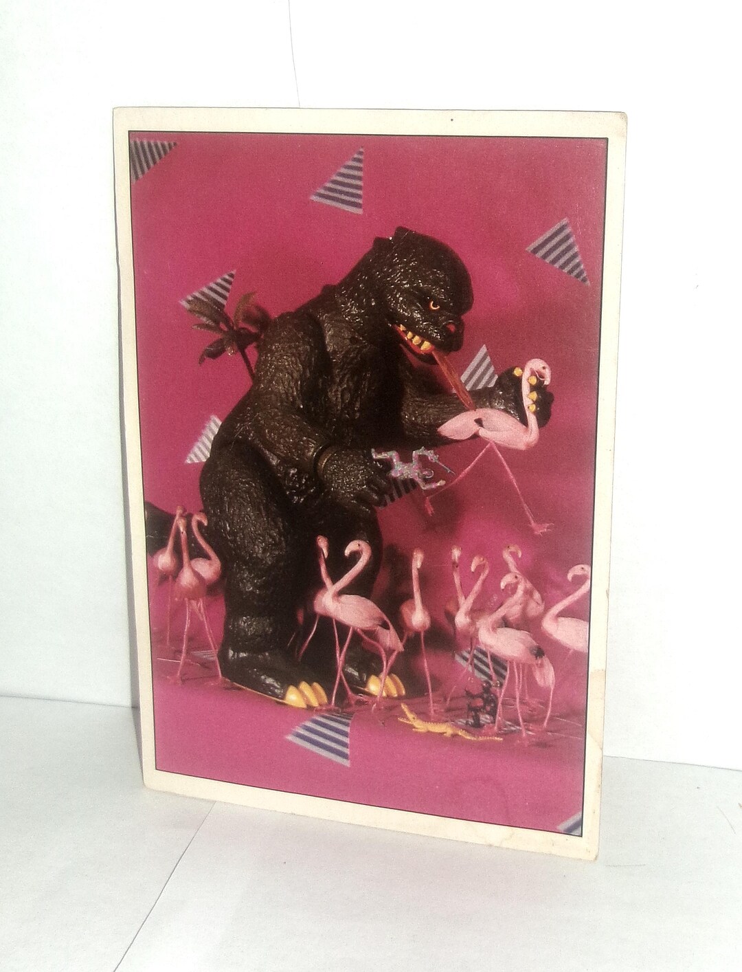 Vintage Unused Postcard Godzilla Does Lunch by Philo and Argonaut Press ...