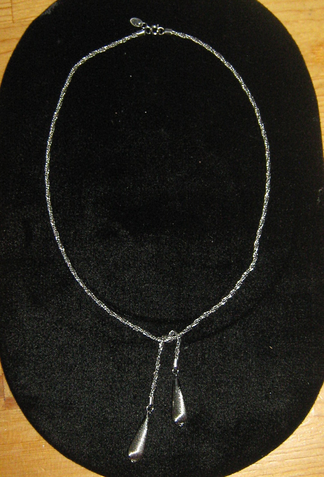 Citation Necklace and 2 Pendants Braided Chain With Knot and Silvertone ...