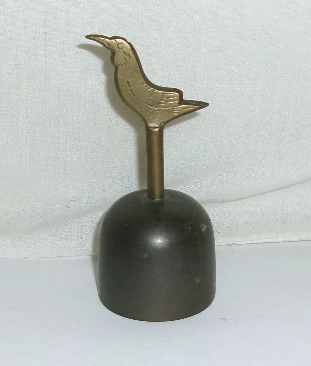 Miniature Brass Metal Bell With Ringer Bird Handle High Pitch Music - Etsy