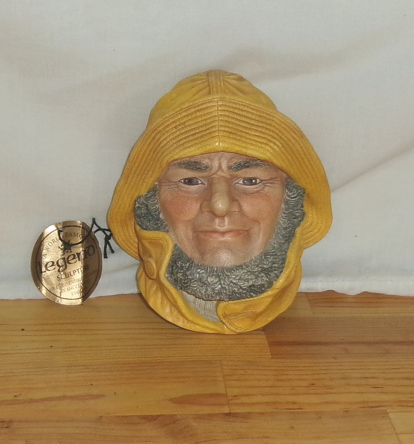 Helmsman Legend Products England 1984 by F Wright Plaster Chalkware ...