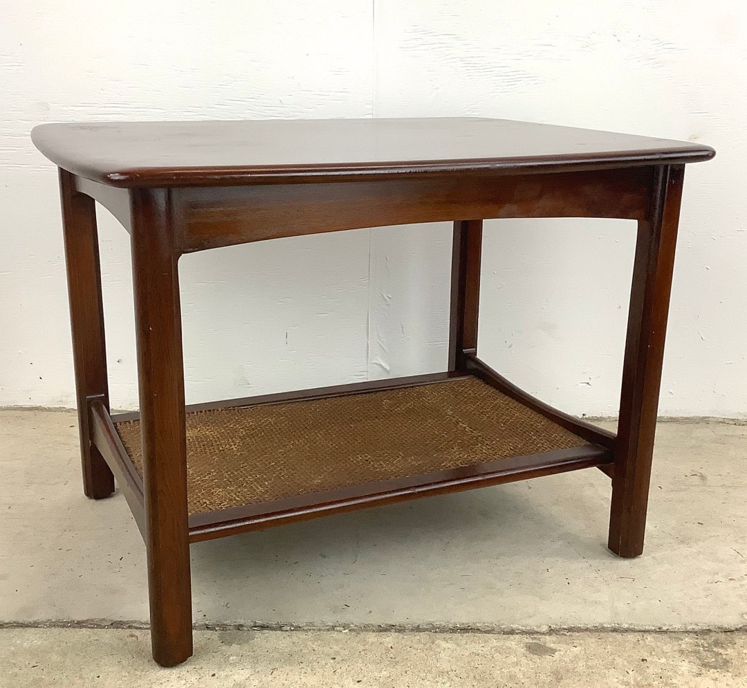 Vintage Modern Two Tier End Table or Lamp Table - Etsy