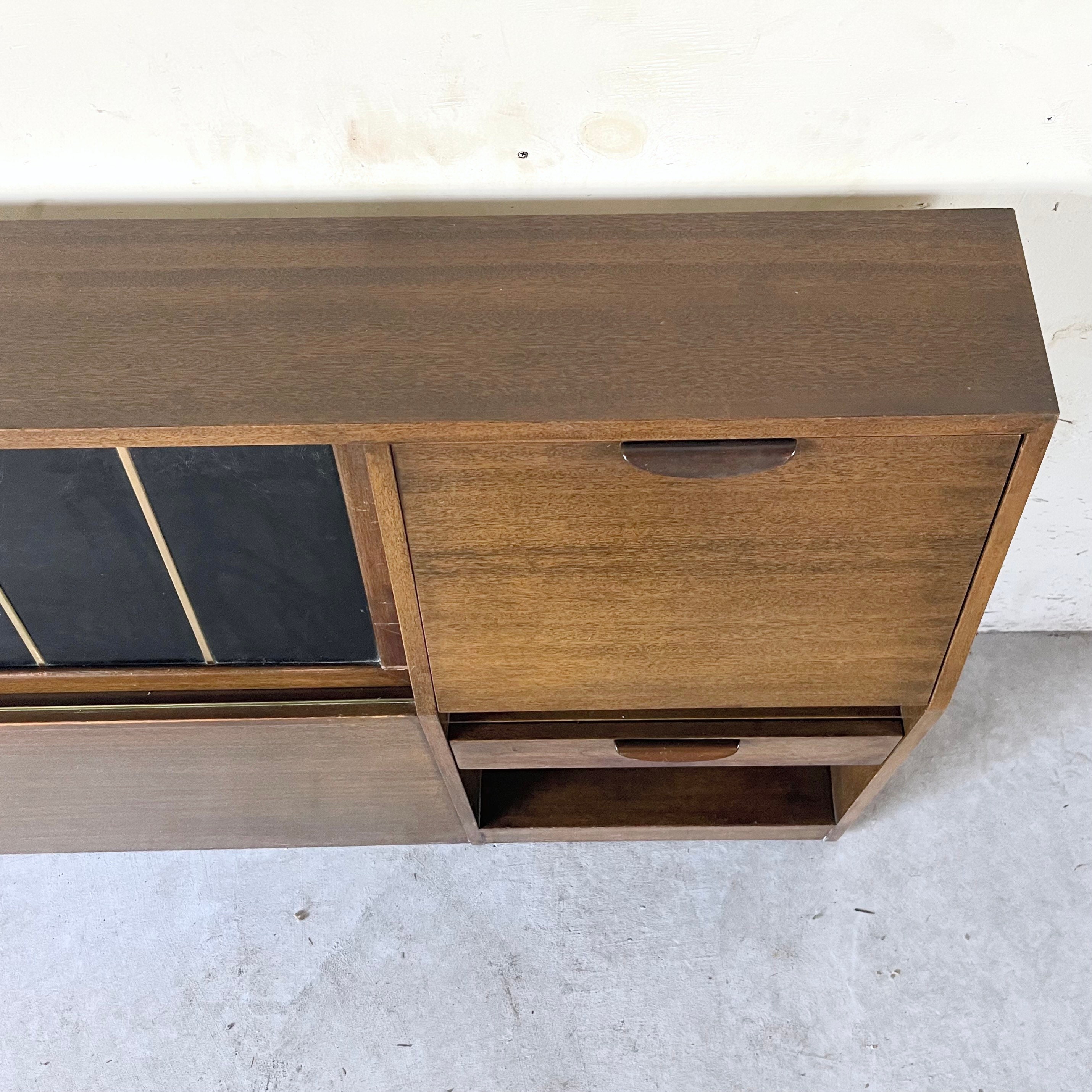 Harvey Probber Storage Headboard Full Size Bed | Etsy