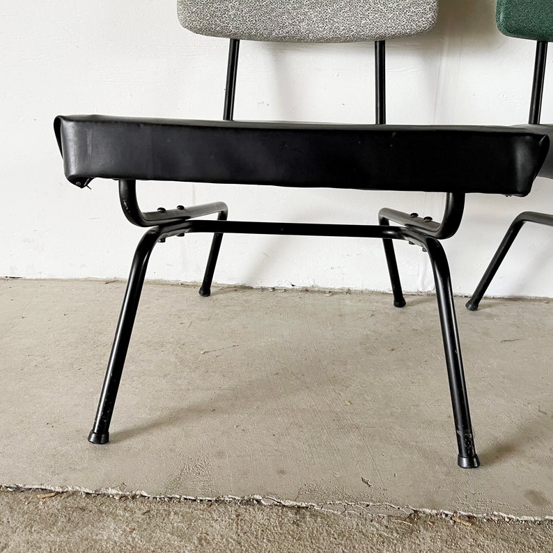 Pair Mid-century Modern Side Chairs - Etsy