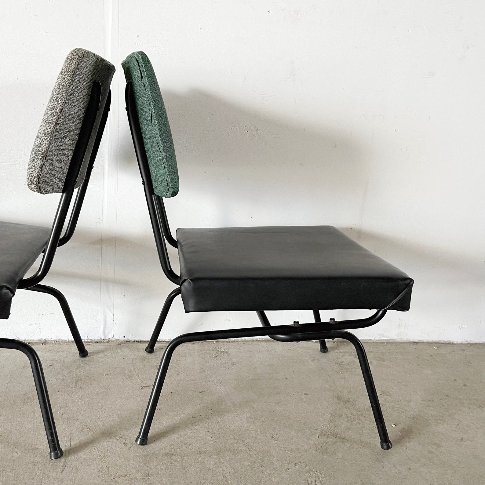 Pair Mid-century Modern Side Chairs - Etsy